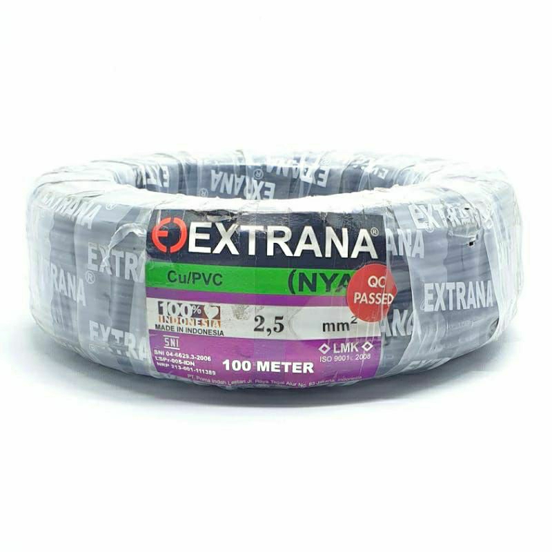 Jual KABEL TUNGGAL EXTRANA NYA 2,5MM 100METER | Shopee Indonesia