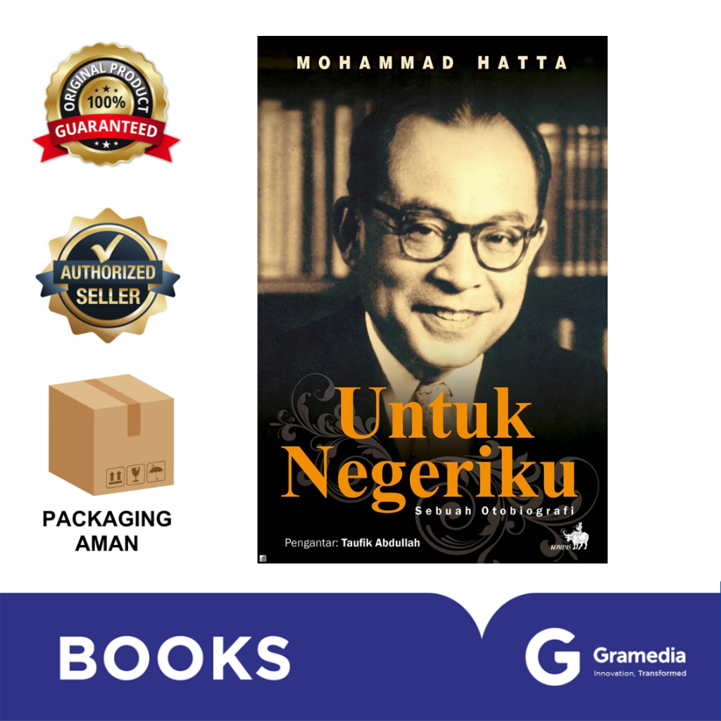 Jual Gramedia - Untuk Negeriku: Sebuah Otobiografi Muhammad Hatta Edisi Baru | Shopee Indonesia
