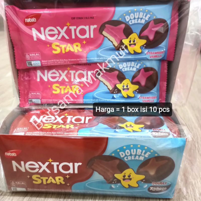 Jual Nabati Nextar Star double cream 1 box | Shopee Indonesia