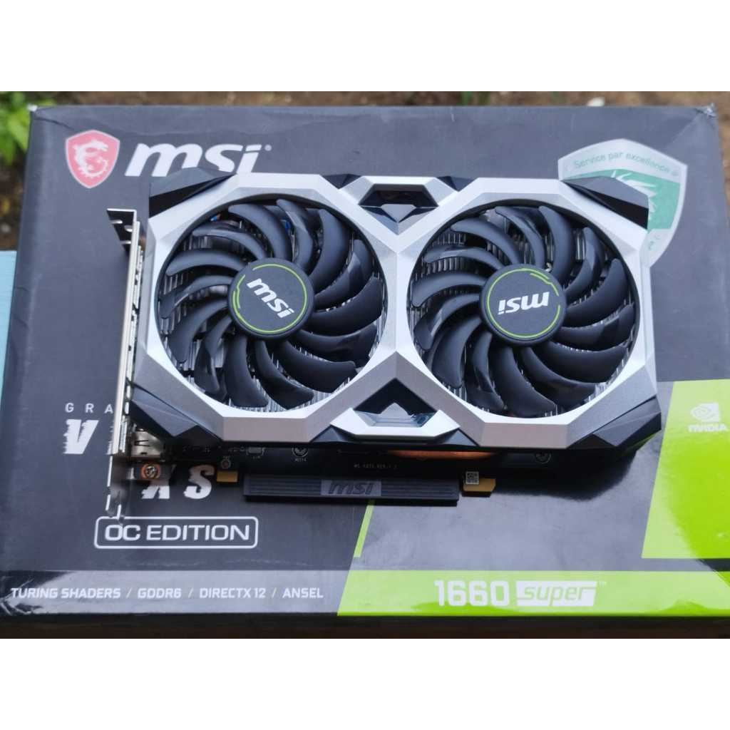 Jual MSI VENTUS OC GTX 1660S 6GB 192BIT DDR6 SUPER LIKE NEW | Shopee ...