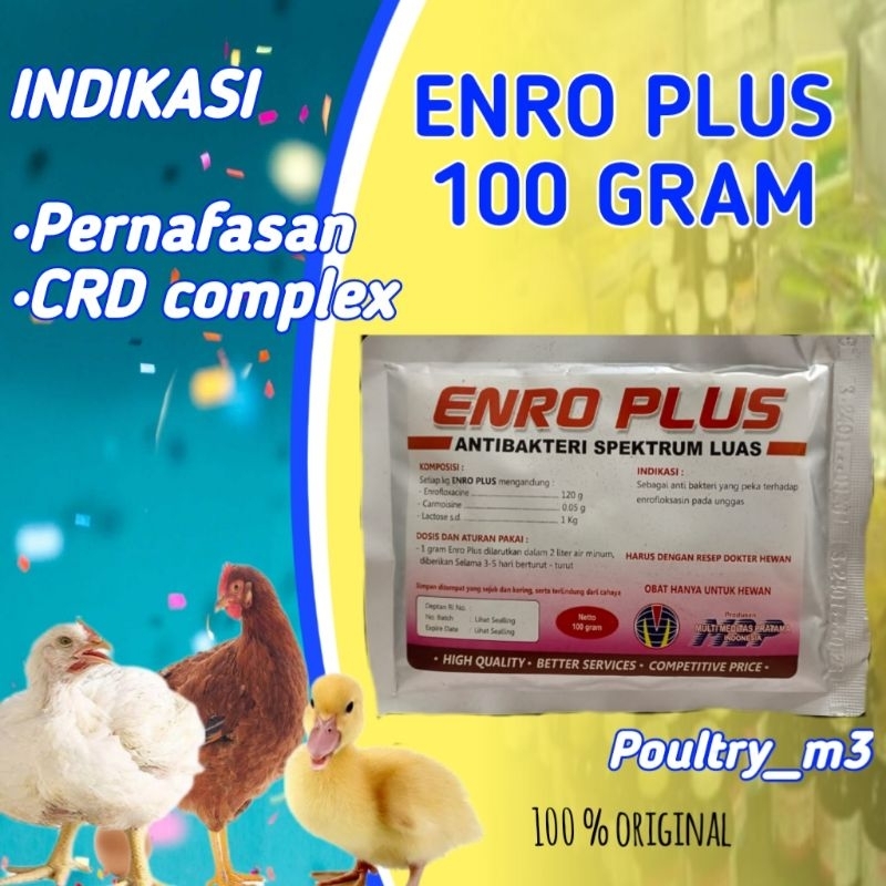 Jual ENRO PLUS ( antibakteri spektrum luas ) | Shopee Indonesia