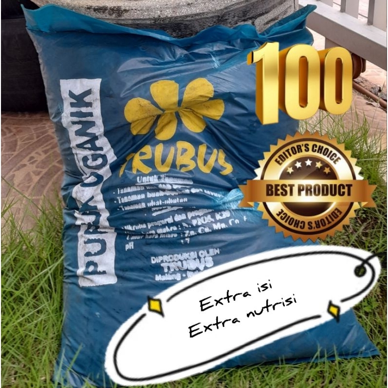 Jual pupuk organik trubus / pupuk alami / pupuk kompos | Shopee Indonesia