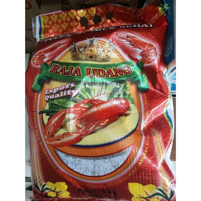 Jual BERAS RAJA UDANG 5 KG DAN 10 KG (HARGA ECOMMERCE) | Shopee Indonesia