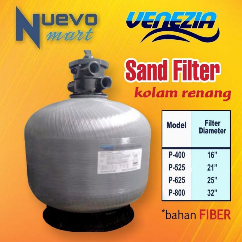Jual Sand Filter Kolam Renang 25 inch VENEZIA P625 P 625 | Shopee Indonesia