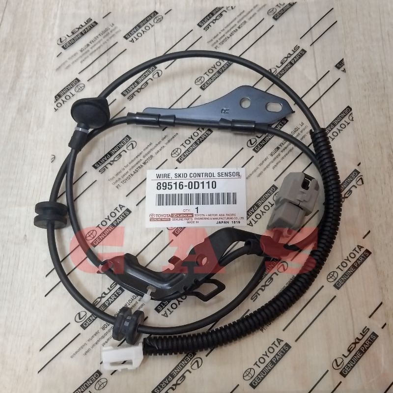Jual 89516-0D110 Sensor ABS Belakang Kanan Yaris Bakpao - Vios Gen 2 ...