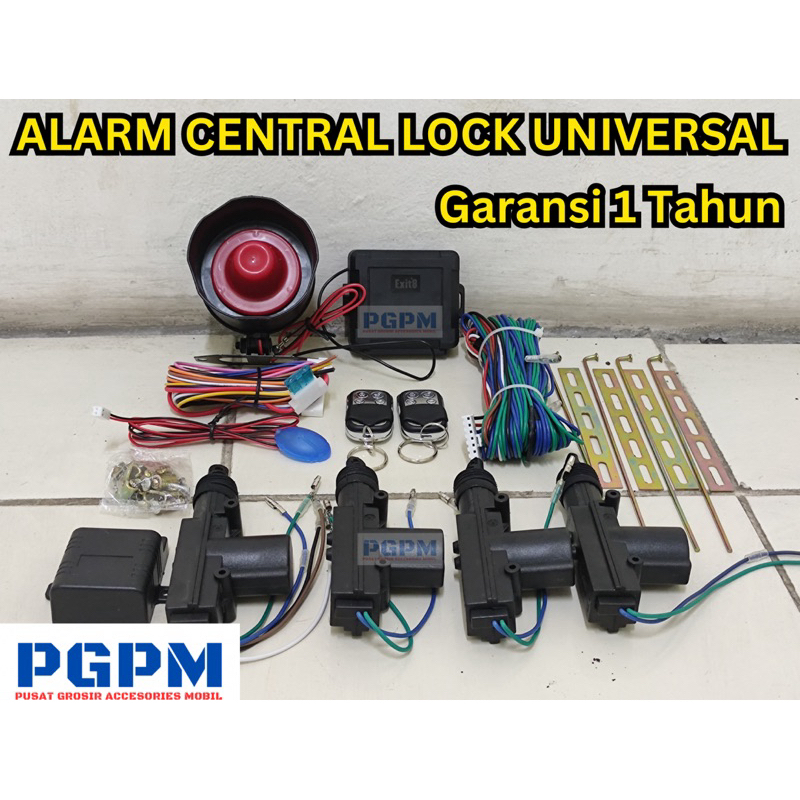 Jual Alarm Central Lock Universal Garansi 1 Tahun Bisa Untuk Semua ...
