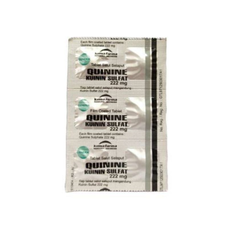 Jual Quinine 6 Tablet Per Strip - Obat Malaria | Shopee Indonesia