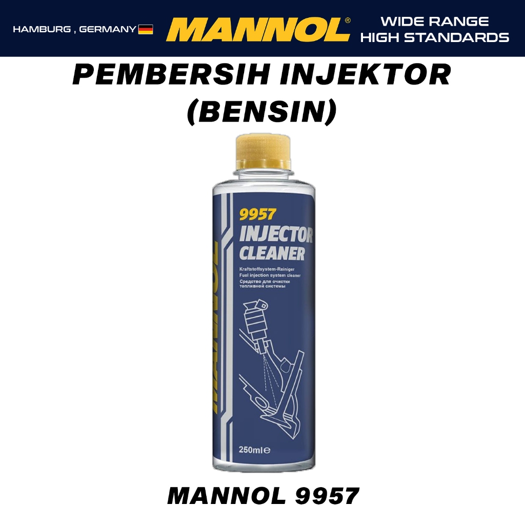 Jual MANNOL Injector Cleaner 9957 | Pembersih Injector ( Bensin ) 250ml | Shopee Indonesia