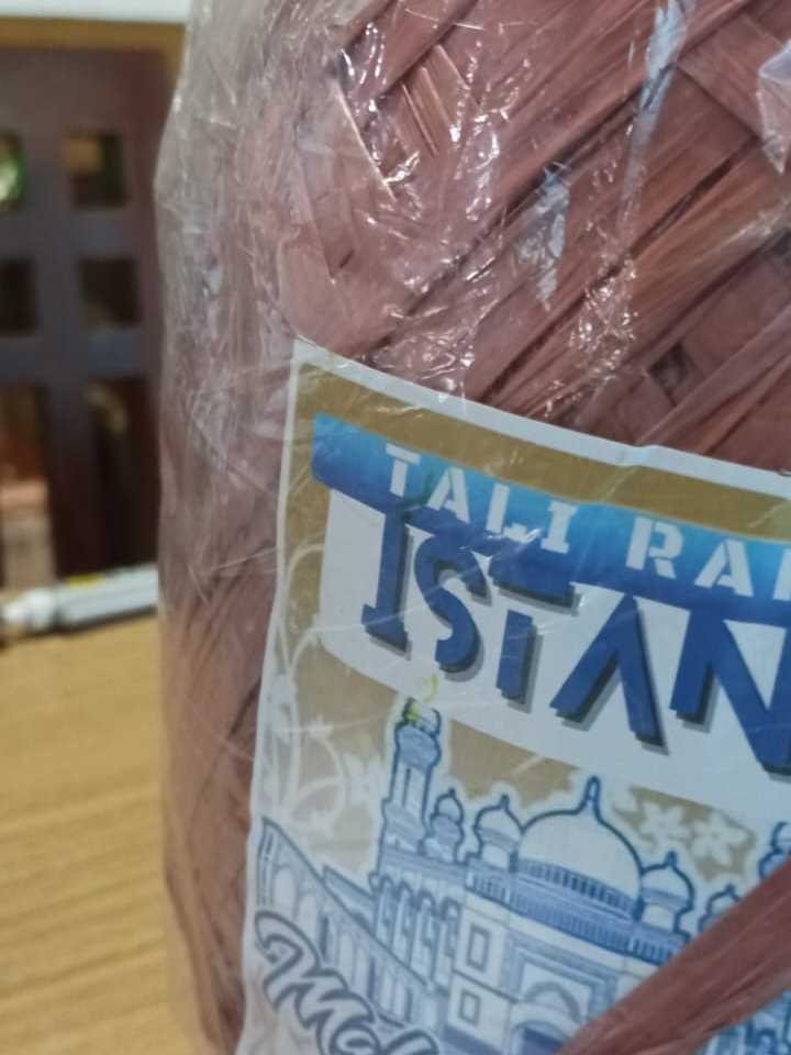 Jual Tali Rafia ISTANA RAYA 1 KG warna merah | Shopee Indonesia