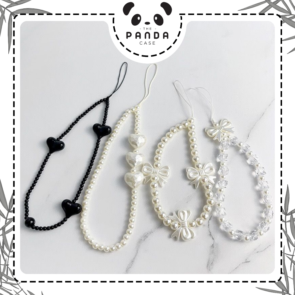 Jual [TPC] PHONE STRAP Portabel Ins Handmade Manik-Manik Kristal ...