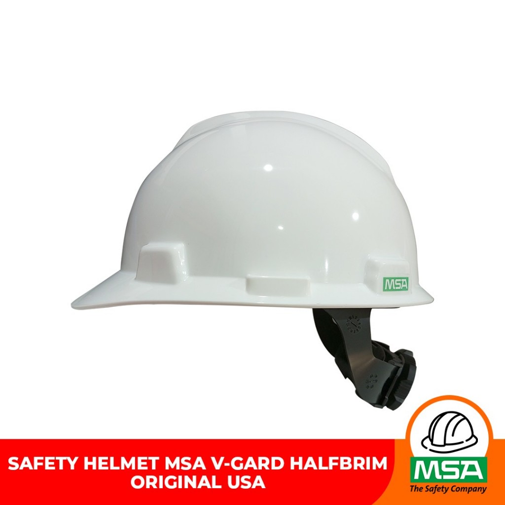 Jual Helm Safety MSA V Gard Ori USA Fastrac Suspension Helm Proyek ...