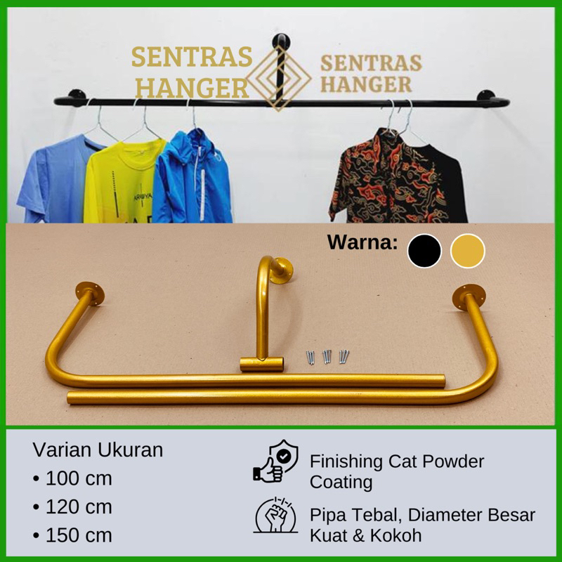 Jual Gantungan Baju Besi Kaki 3 / Gantungan Baju Besi Super Kuat ... Jual Gantungan Baju Besi Kaki 3 / Gantungan Baju Besi Super Kuat ...