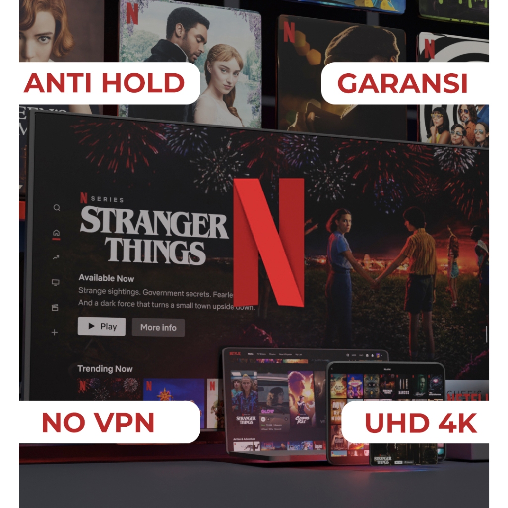 Jual NETFLIXX PREMIUM NETPLIXX PREMIUM UHD FULL GARANSI UHD 4K | Shopee Indonesia