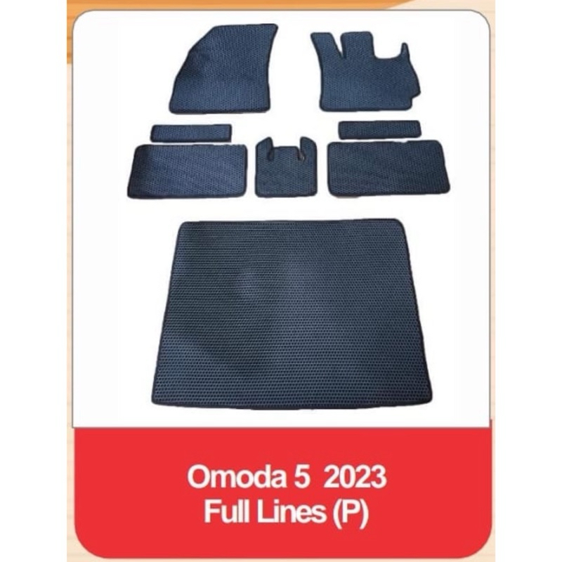 Jual Karpet Mobil Cherry Omoda 5 2023 Bahan 2 Lapis Full Bagasi ...