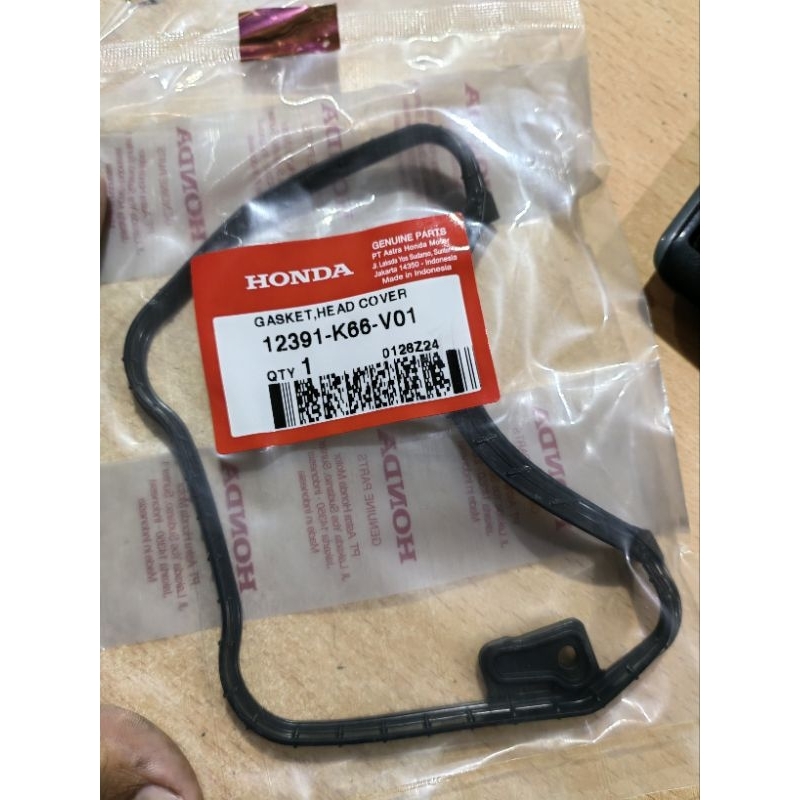 Jual gasket head cover karet tutup blok heat vario 125 ESP LED NEW 2021 ...