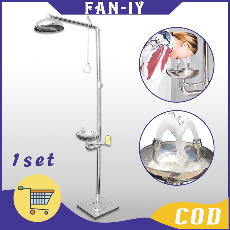 Jual Eye Washer Emergency Dengan Shower Dan Pedal Untuk Pekerjaan ...