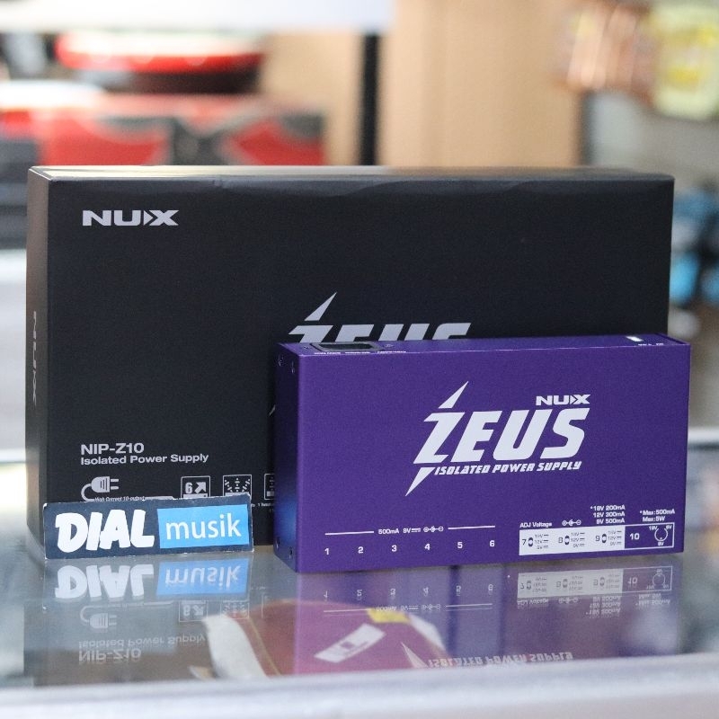 Jual Nux Zeus Power Supply Isolated - Nux Zeus NIP Z10 / Pedal Power ...
