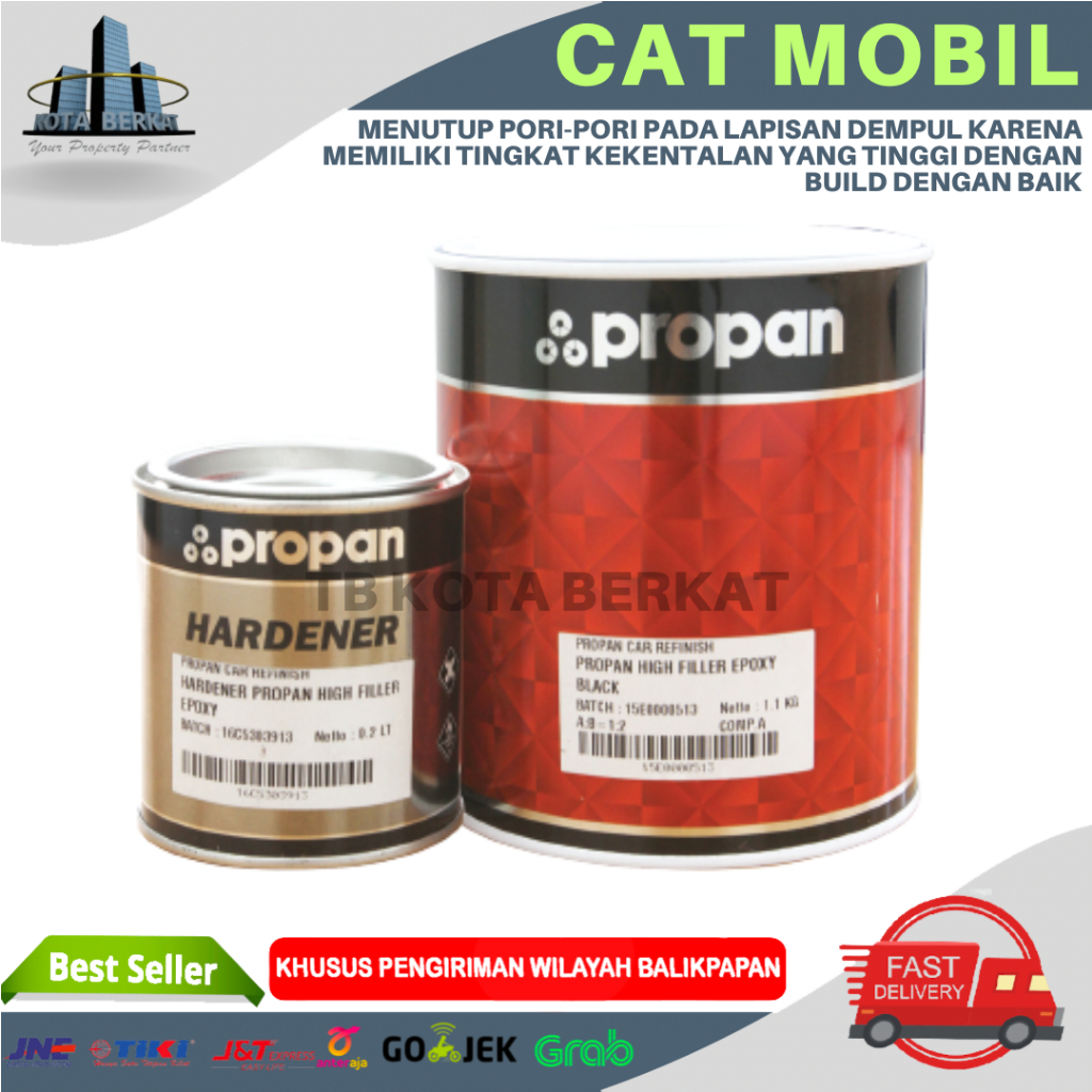 Jual CAT MOBIL PROPAN / PROPAN HIGH FILLER EPOXY 1KG | Shopee Indonesia