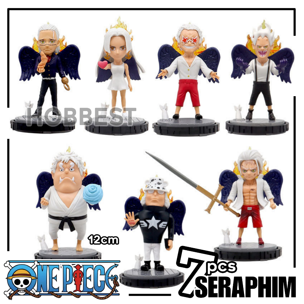 Jual Action Figure ONE PIECE : SERAPHIM isi 7 pcs - SSG Shichibukai ...
