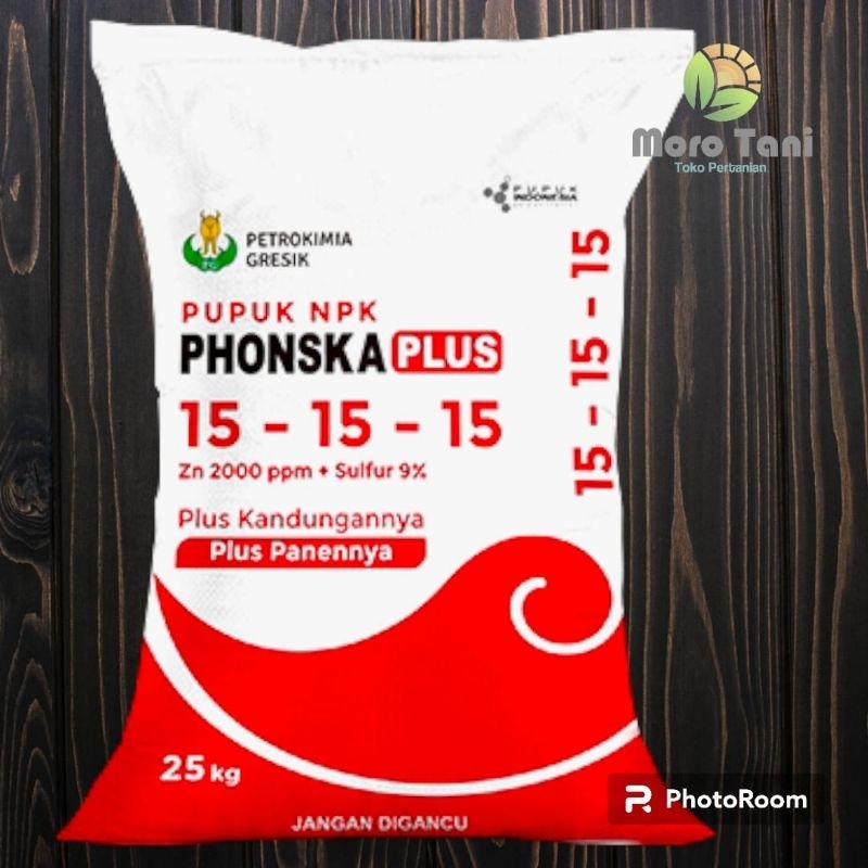 Jual Pupuk NPK PHONSKA PLUS 15-15-15 Kemasan 25 KG | Shopee Indonesia