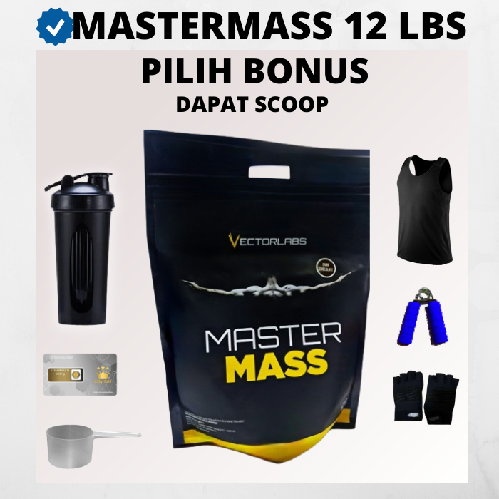 Jual Vectorlabs Master Mass 12 Lbs 5400 Gram Susu Whey Protein Gainer