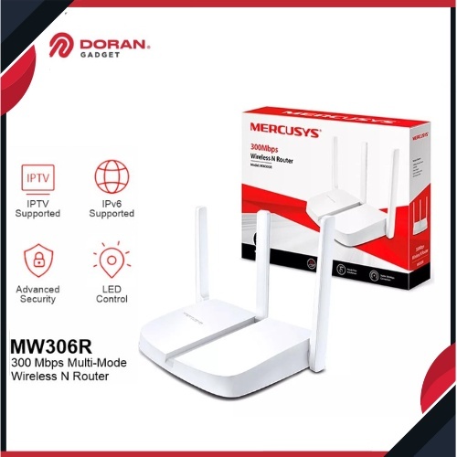 Jual Mercusys MW306R Speed Up To 300 Mbps Multi-Mode Wireless N Router ...