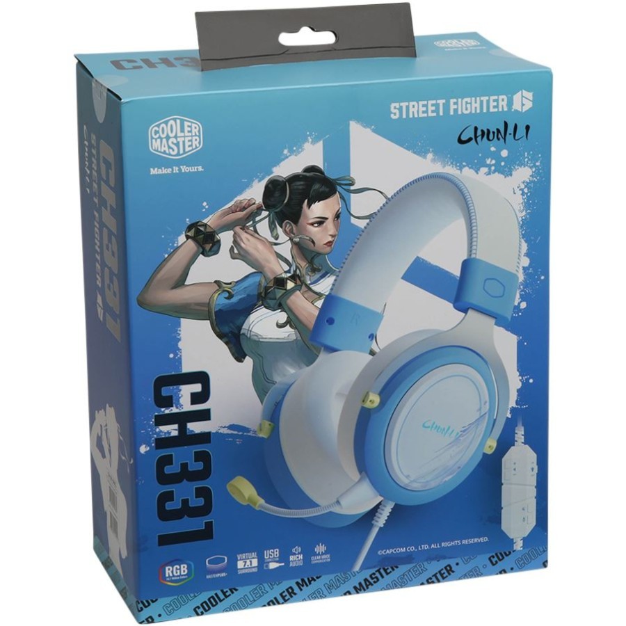 Jual COOLER MASTER CH331 SF6 CHUN-LI EDITION GAMING HEADSET | Shopee ...
