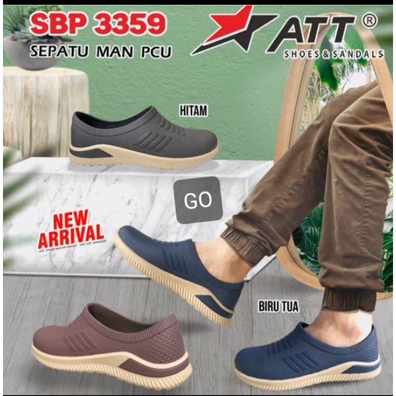 Jual Sepatu Att Pantofel terbaru keren, sporty SBP 3359 | Shopee Indonesia