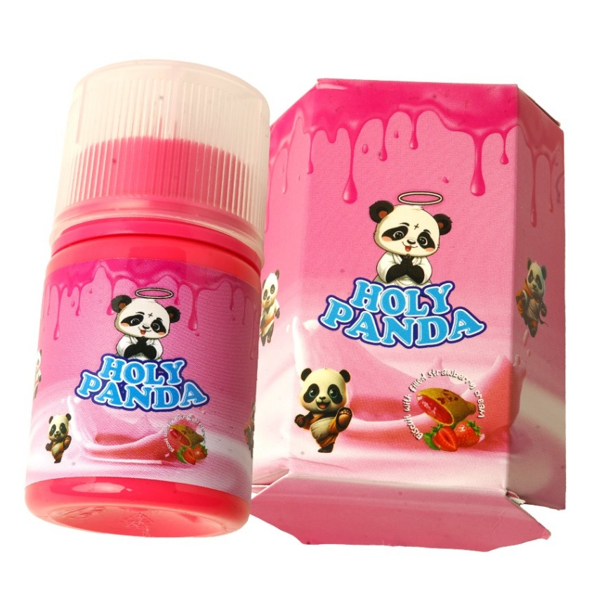 Jual Liquid Vape Vapor Holy Panda Biscuit With Strawberry 60ML By Noize ...