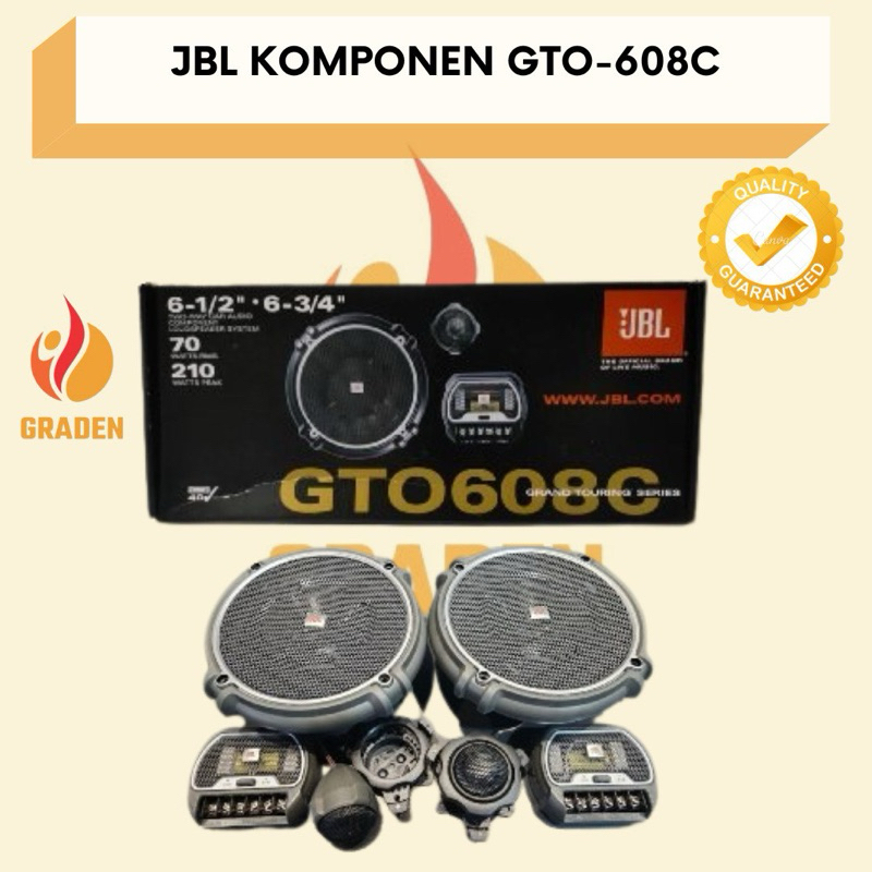 Jual SPEAKER MOBIL KOMPONEN JBL GTO-608C | Shopee Indonesia