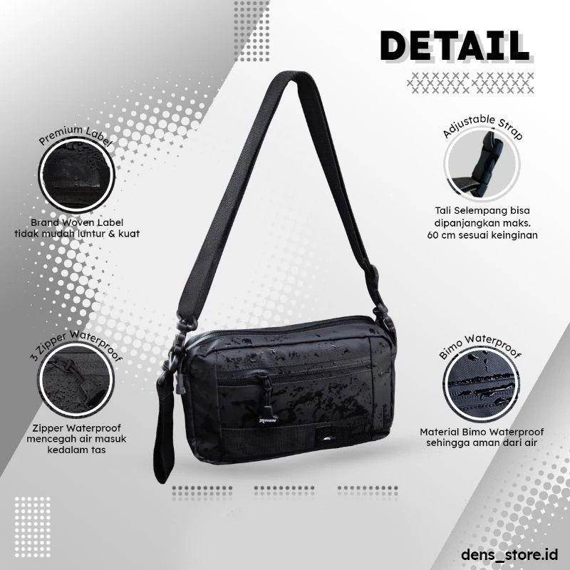 Jual Tas Selempang Pria wanita totebag handbag waterproof tas organizer ...