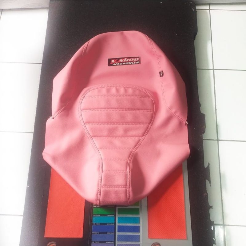 Jual Sarung Cover Kulit Jok Stylo 160 Custom Caferacer MBtech Original ...