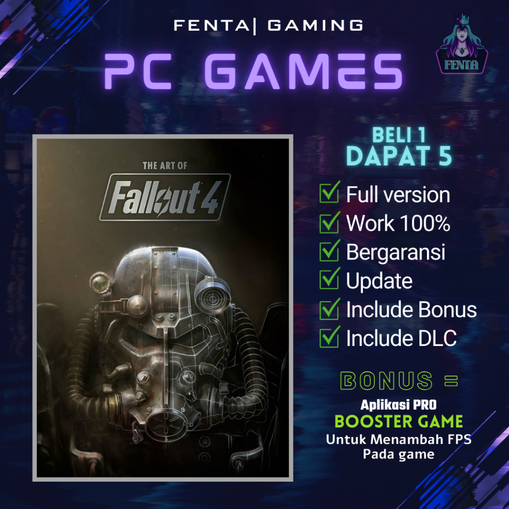 Jual FALLOUT 4 COMPLETE - GAME PC - GAME LAPTOP | Shopee Indonesia