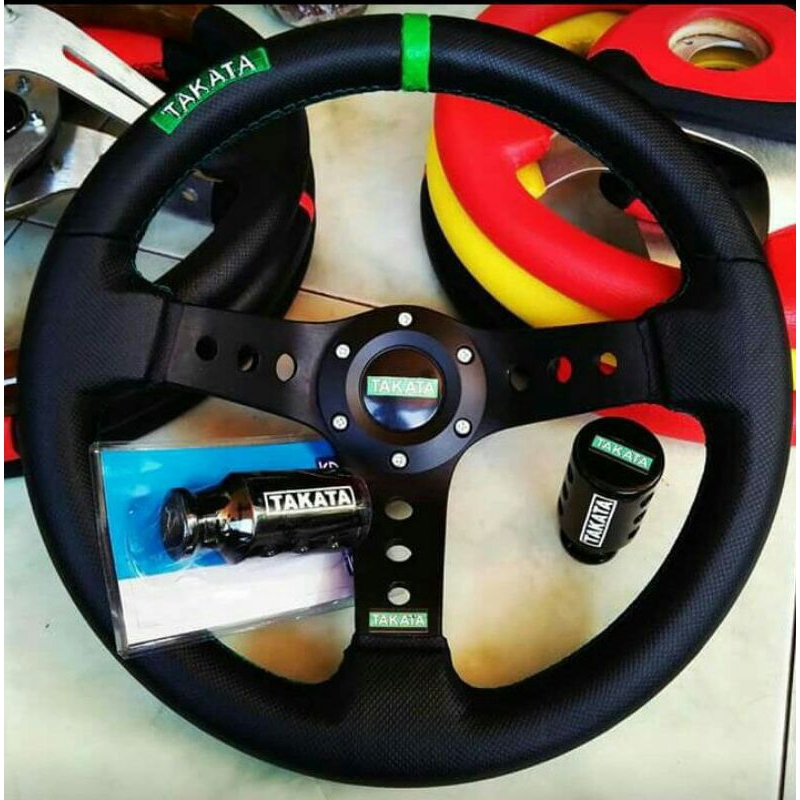 Jual Stir racing T4kata hijau /racing/ sport/ mobil / truck | Shopee ...