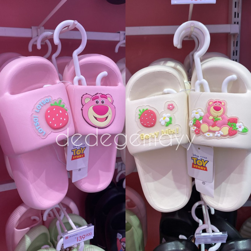 Jual Miniso x Lotso - Sandal Wild Slide Lotso / Bath Slippers Sandal ...