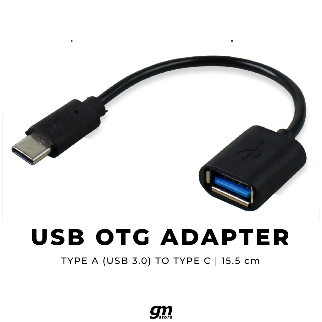 Jual USB OTG Adapter Data Cable Android Type C to Type A 3.0 For ...
