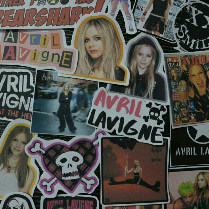 Jual [20PCS] STICKER AVRIL LAVIGNE ISI 20 STICKER | Shopee Indonesia