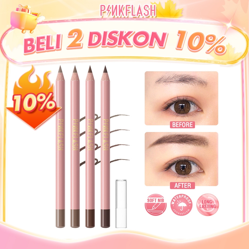 Jual Pinkflash Pensil Alis Anti Air Tahan Lama Eyebrow pencil Durable ...
