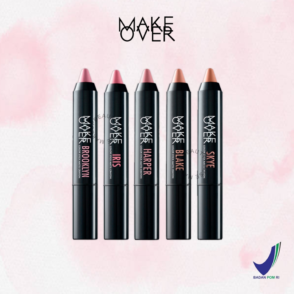 Jual MAKE OVER Color Stick Matte Crayon 2.6 g - Lipstick Matte | Shopee Indonesia