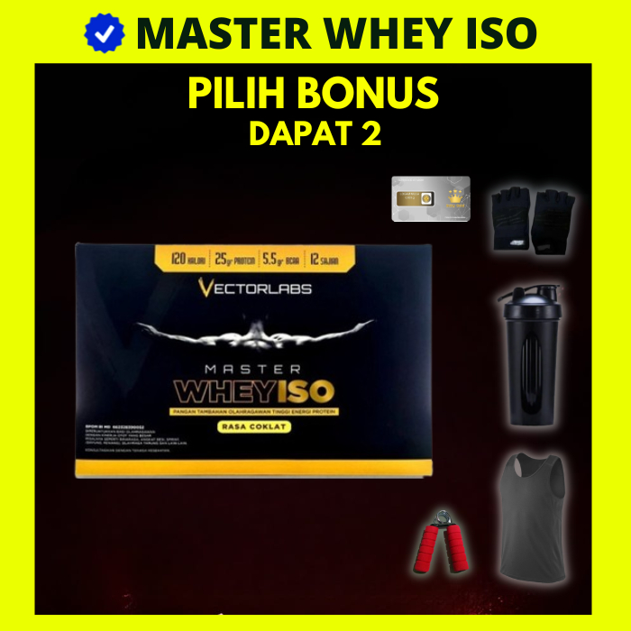 Jual Vectorlabs Master Whey ISO Box 12 Sachet Susu Protein Isolate ... Jual Vectorlabs Master Whey ISO Box 12 Sachet Susu Protein Isolate ...