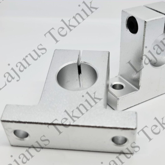 Jual SK 16 vertikal bracket / linear rail shaft support XYZ Table CNC ...
