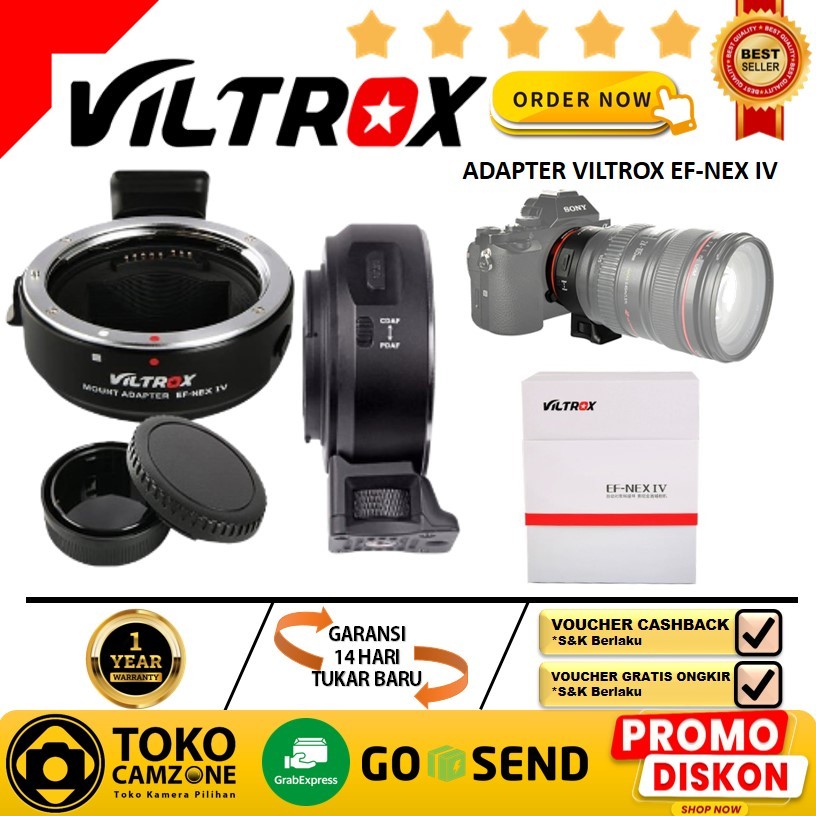 Jual Viltrox EF - Nex IV Auto Focus / Adapter EF-Nex IV | Shopee Indonesia