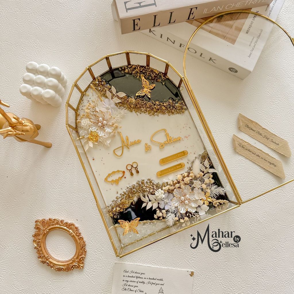 Jual MAHAR PERNIKAHAN RESIN TERARIUM MURAH | Shopee Indonesia