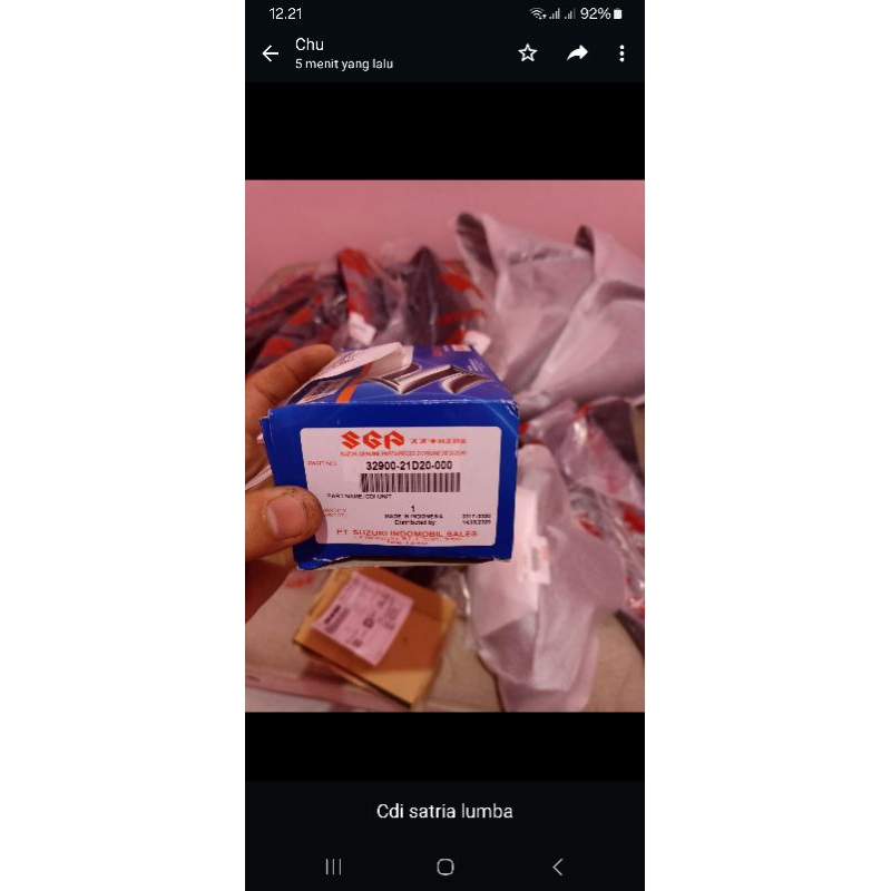 Jual cdi satria lumba original 100% | Shopee Indonesia