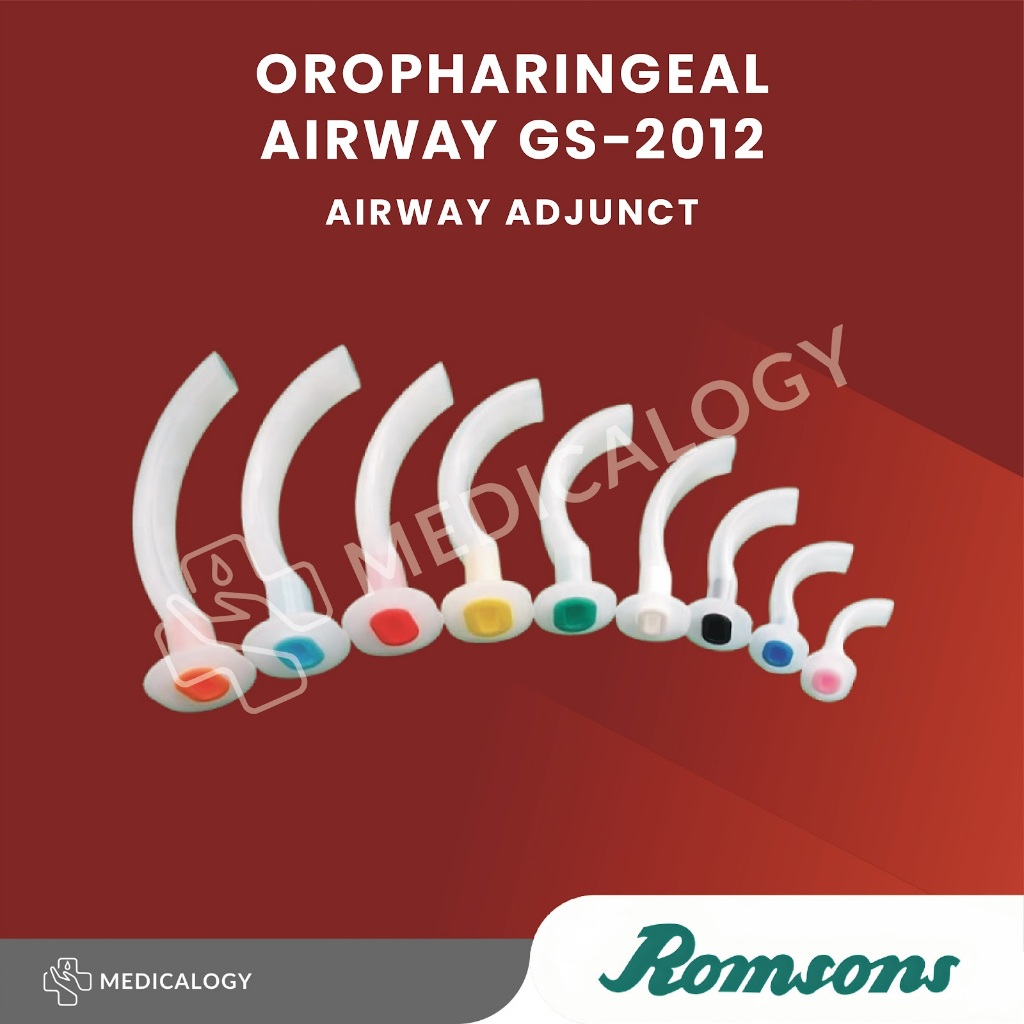 Jual Romsons Guedel Airways Oropharingeal size 40 50 60 70 90 100 110 ...
