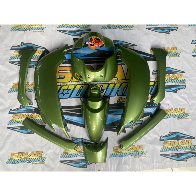 Jual full body halus honda scoopy donat warna milenium jade 2017 2018 ...