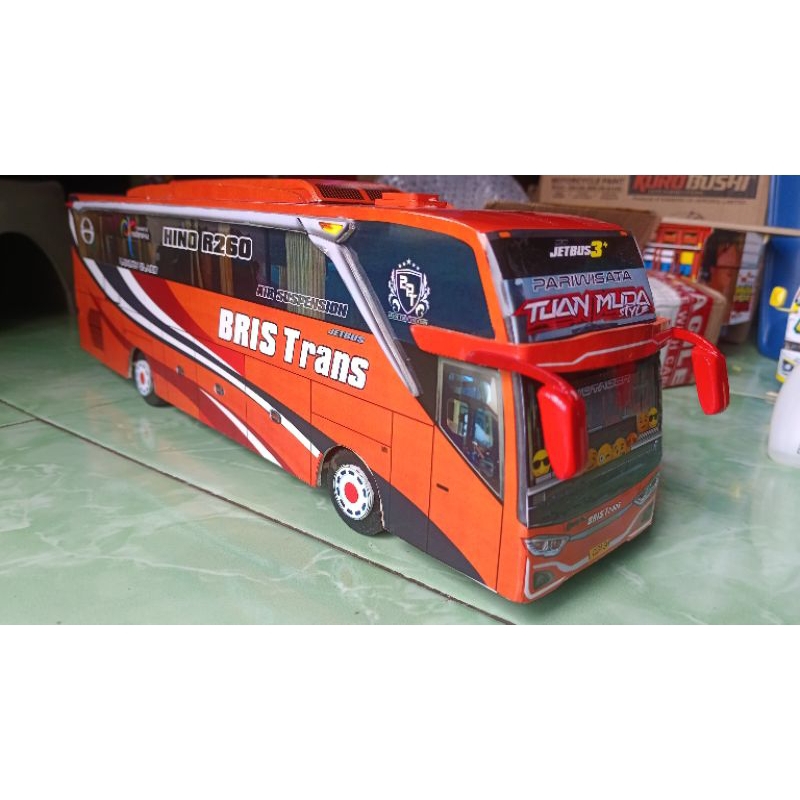 Jual miniatur bus BRIS TRANS TUAN MUDA | Shopee Indonesia