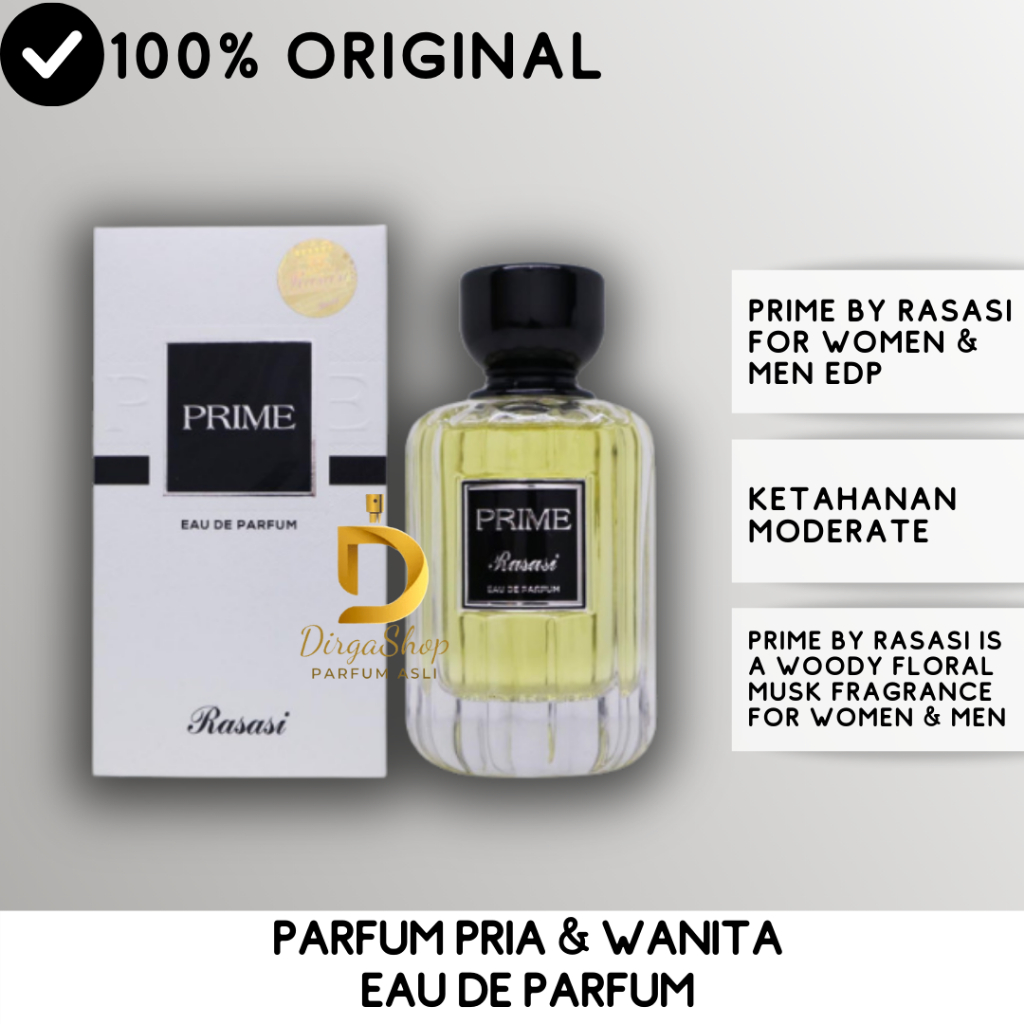 Jual Parfum Rasasi Prime EDP For Men | Shopee Indonesia