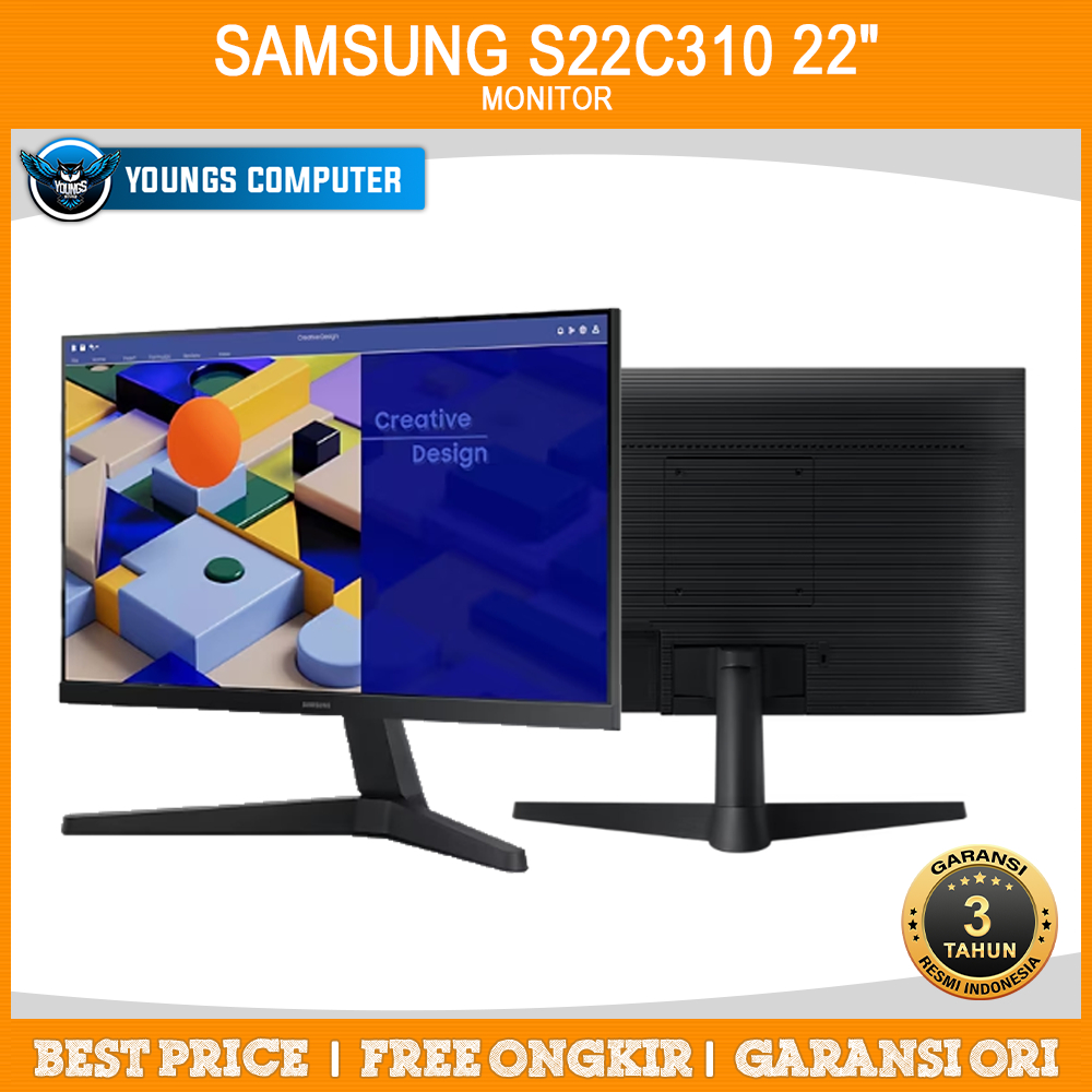 Jual LED SAMSUNG S22C310 22" IPS 75Hz 1080p Monitor 22" LS22C310 S3 ...