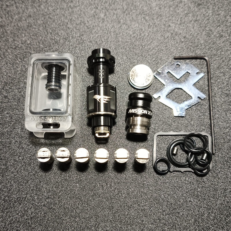 Jual Mission XV KB2 RBA Full Kit Dotmission System Driptip DotAIO Fit ...